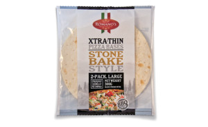 Xtra Thin Pizza Bases Stone Bake Style (Large)